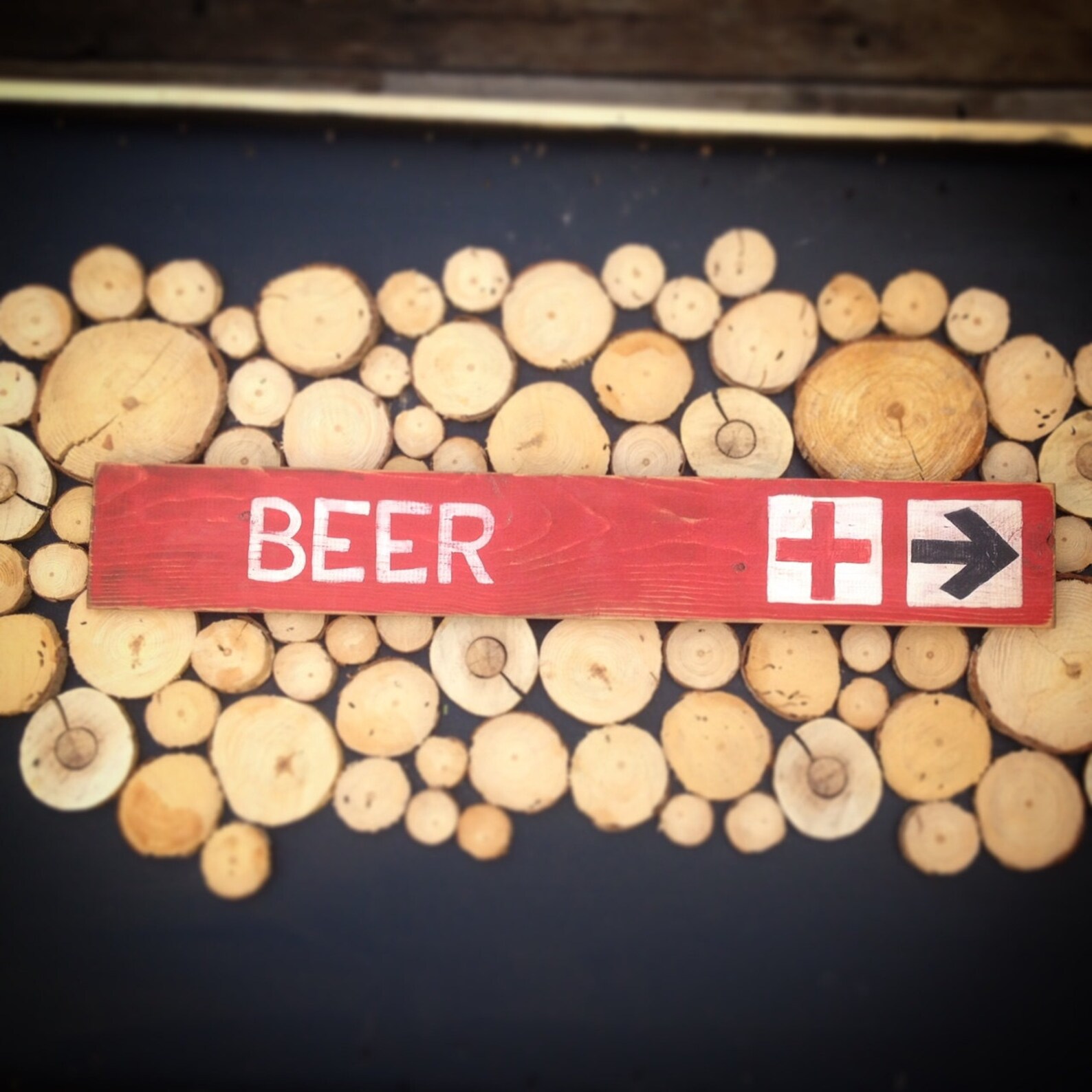 Beer Ski Run Sign - Etsy