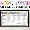 Color Posters for Retro Pastel Classroom Decor, Classroom Printables ...