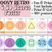 Daily Slide Templates for Retro Pastel Classroom Decor Pastel Classroom ...