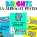 Classroom ELA Alphabet, Bright Colors Classroom Decor, Classroom ...