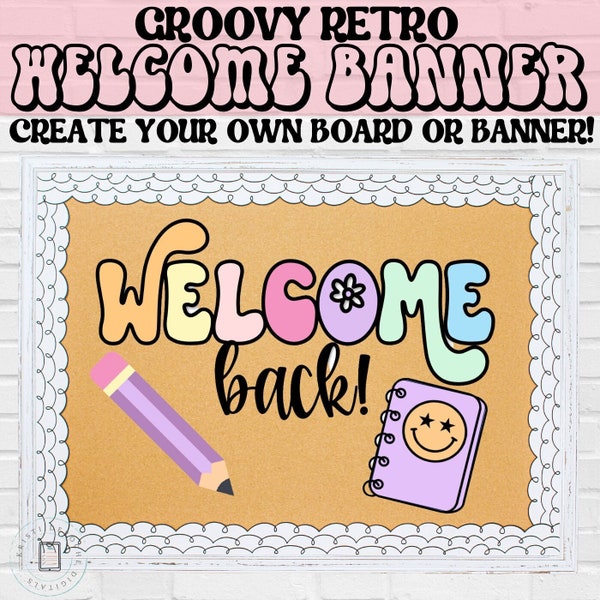 Welcome Back to School Bulletin Board - Etsy