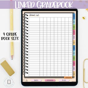 Digital Teacher Planner | Editable | Ipad, Tablet, Google | UNDATED ...