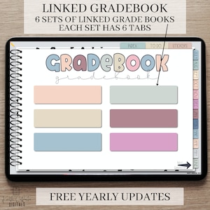 Digital Teacher Planner, iPad Planner, Digital Lesson Planner ...