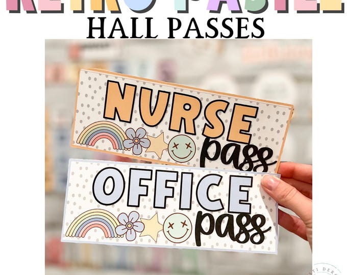 Classroom Jobs Editable Retro Pastel Classroom Decor, Classroom ...