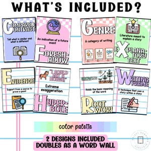 Classroom ELA Alphabet, Checkered Out Classroom Decor, Classroom ...