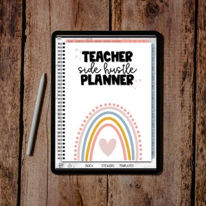 Teacher Business Planner | Digital Planner | Teacher Seller - Etsy