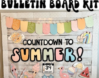 Marker Theme End of the School Year Bulletin Board Kit - Etsy