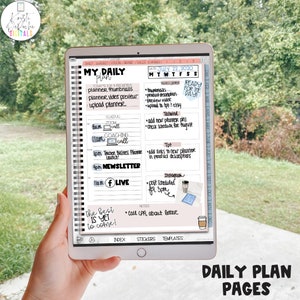 Teacher Business Planner | Digital Planner | Teacher Seller - Etsy