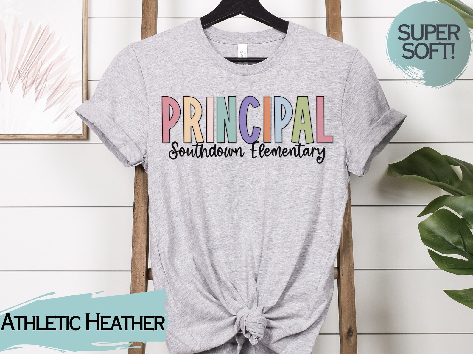 Custom Principal Tshirt, Principal Shirt With School Name, Shirt for ...