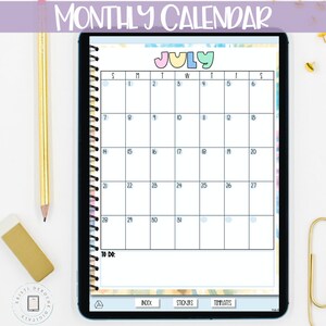 Digital Teacher Planner | Editable | Ipad, Tablet, Google | 2025-2026 ...