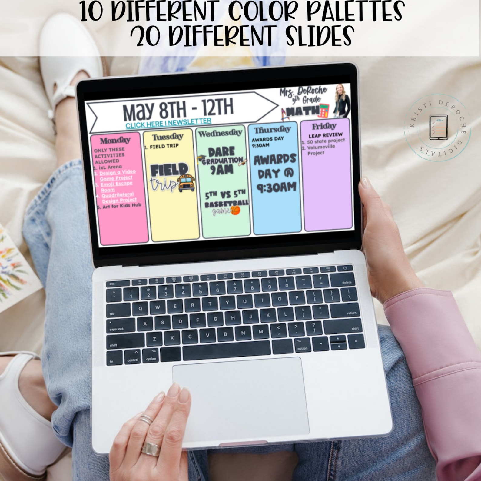 Daily Assignment Slides, Agenda Slides, Digital Stickers, PPT and ...