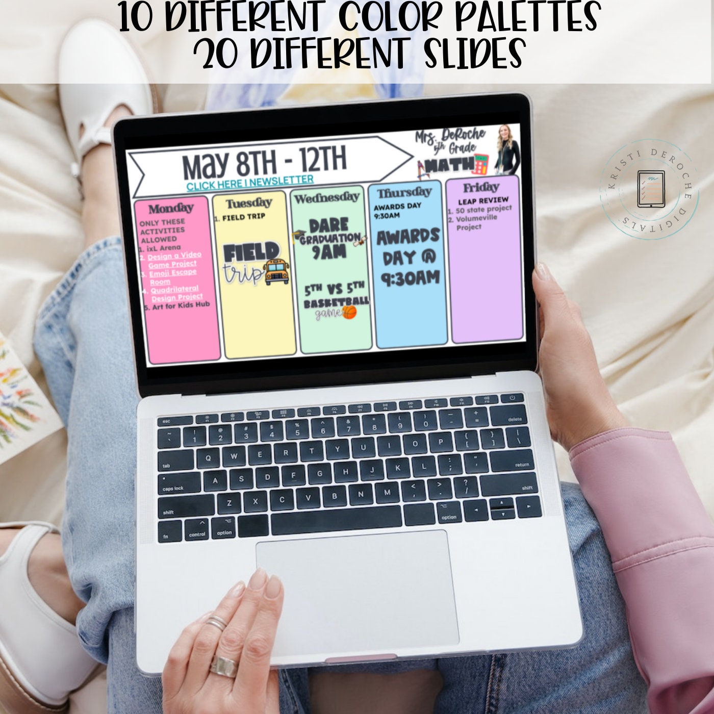 Daily Assignment Slides, Agenda Slides, Digital Stickers, PPT and ...