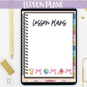 Digital Teacher Planner | Editable | Ipad, Tablet, Google | UNDATED ...