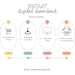 Color Posters for Retro Pastel Classroom Decor, Classroom Printables ...
