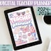 Digital Teacher Planner, iPad Planner, Goodnotes Planner, Retro Theme ...