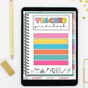 Digital Teacher Planner | Editable | Ipad, Tablet, Google | UNDATED ...