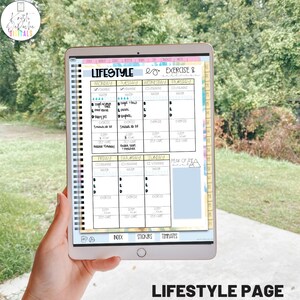 Digital Teacher Life Planner Bundle | Tie Dye | Ipad, Tablet, Google ...