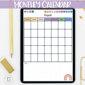 Retro Digital Teacher Planner, iPad Planner, Goodnotes Planner, Retro ...