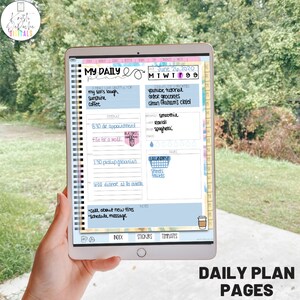 Digital Teacher Life Planner Bundle | Tie Dye | Ipad, Tablet, Google ...