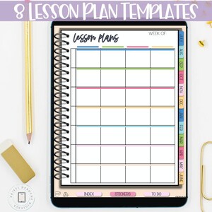 Digital Teacher Planner | Digital Teacher Planner for Goodnotes| 2025 ...