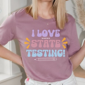 Funny State Testing Shirt, Test Day Shirt, Staar Test Squad, Teacher ...