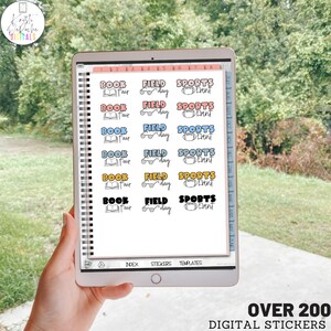 Digital Teacher Planner | Edit on Ipad, Tablet, Google | Boho Rainbow ...