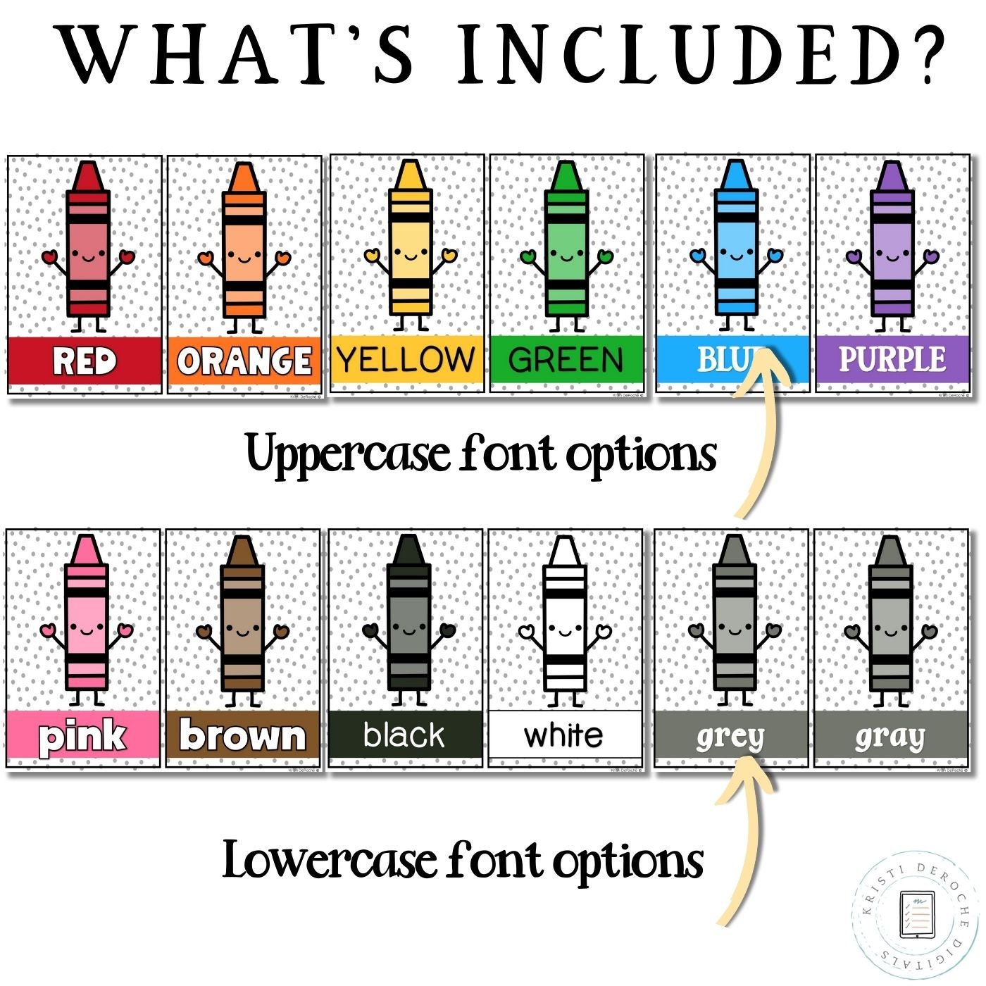 Color Posters for Retro Pastel Classroom Decor, Classroom Printables ...