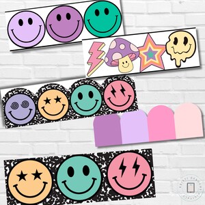 Bulletin Board Borders Retro Groovy Classroom Decor, Classroom ...