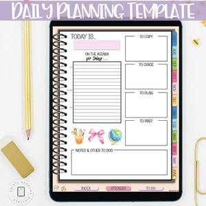 Digital Teacher Planner | Digital Teacher Planner for Goodnotes| 2025 ...