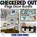 Classroom Calendar, Flip Calendar, Checkered Pastel Classroom Decor ...