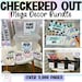 Checkered Classroom Decor Growing Bundle, Checkered Pastel Classroom ...