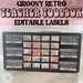Teacher Toolbox Retro Groovy Classroom Decor, Classroom Printables ...