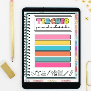 Digital Teacher Planner Digital Teacher Planner for Goodnotes 2024-2025 ...