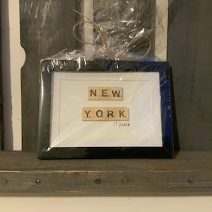 Personalized Scrabble Tile Frame - Etsy