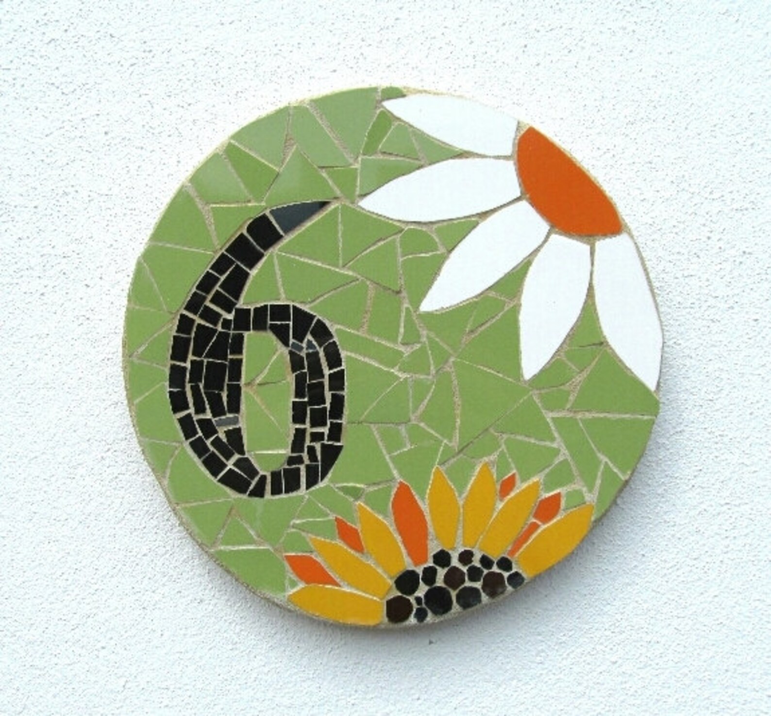 Decorative House Number Mosaic, Made to Order - Etsy