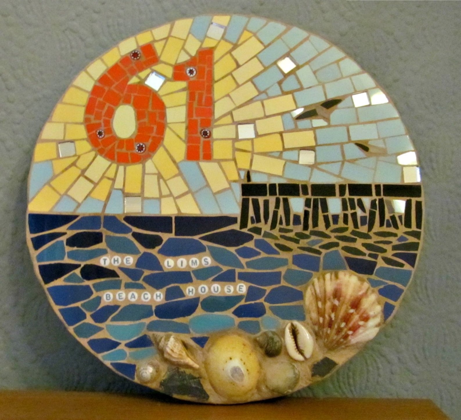 Mosaic House Number Made to Order With Variety of Sizes - Etsy