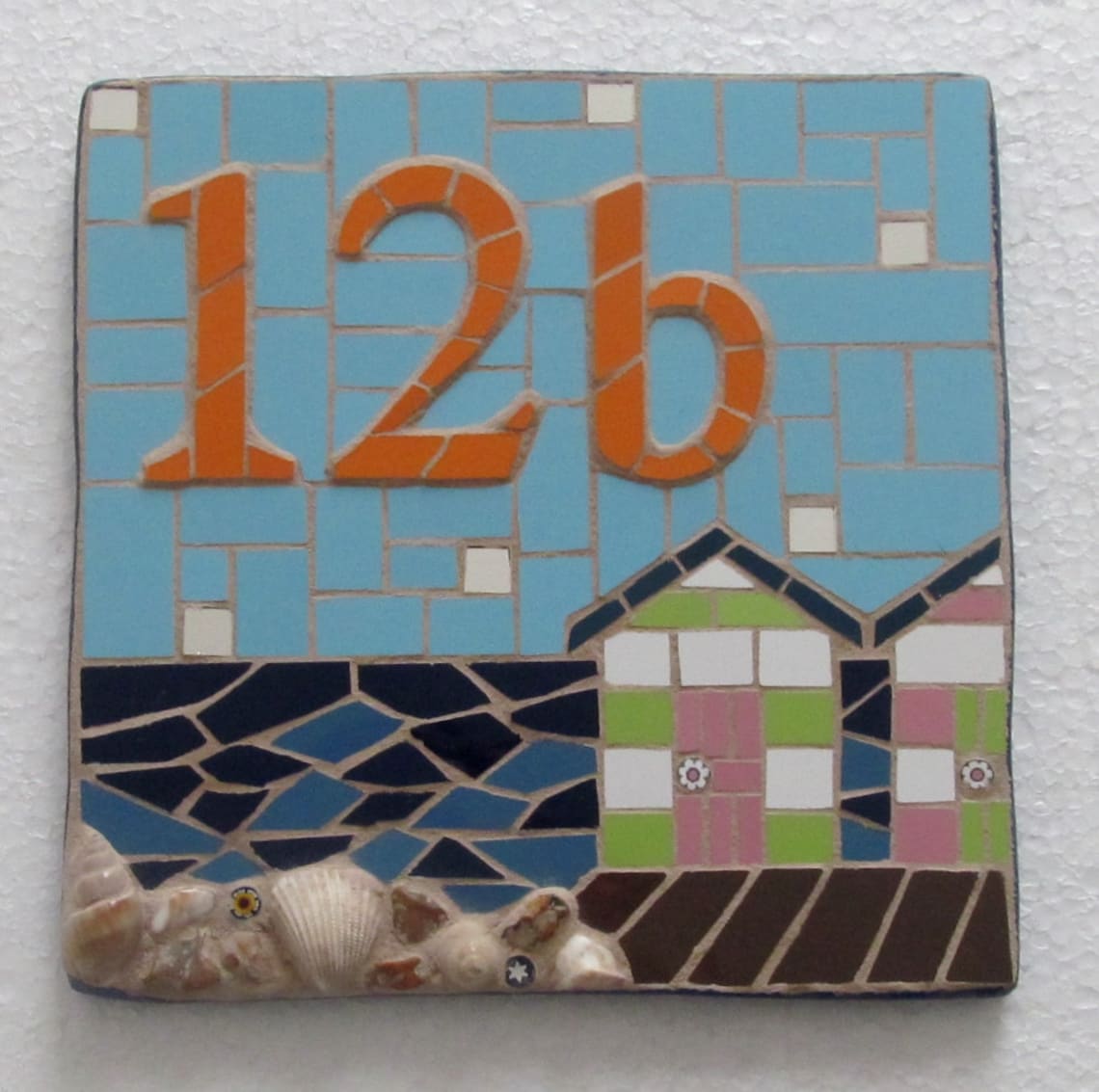 Mosaic House Number, Made to Order With Variety of Sizes, Colours and ...