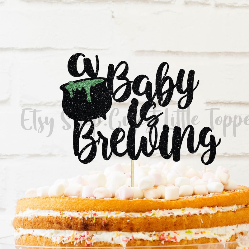 Baby Brewing Cake Toppers - Etsy