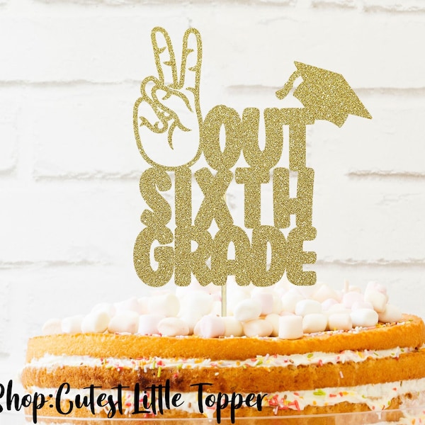 6th Grade Sign - Etsy