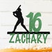 Level 13 Unlocked Cake Topper, Glitter Cake Topper, Gamer Cake Topper ...