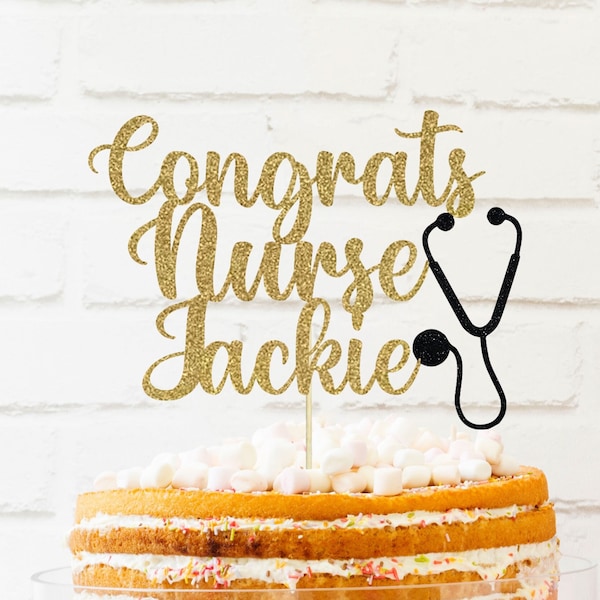Nurse Cake Topper - Etsy