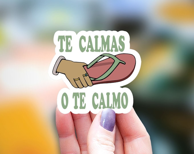 Te Calmas O Te Calmo PNG - Etsy