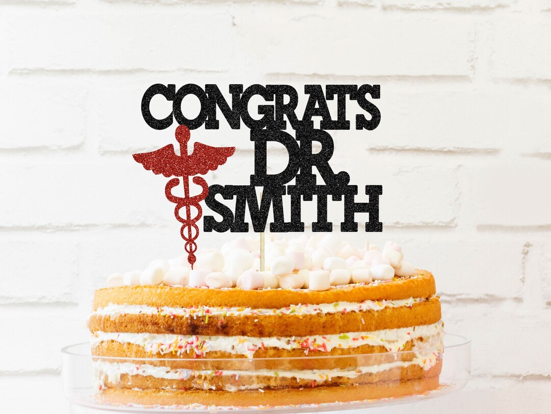 Personalized Doctor Graduation Topper, Graduation 2024, Medical School ...