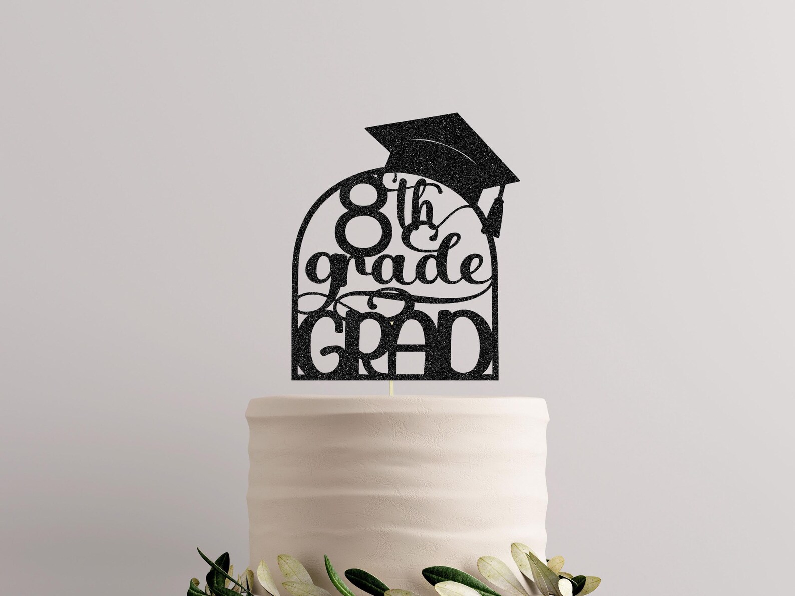 8th Grade Graduation Topper, Graduation 2025, 8th Grade Graduate ...