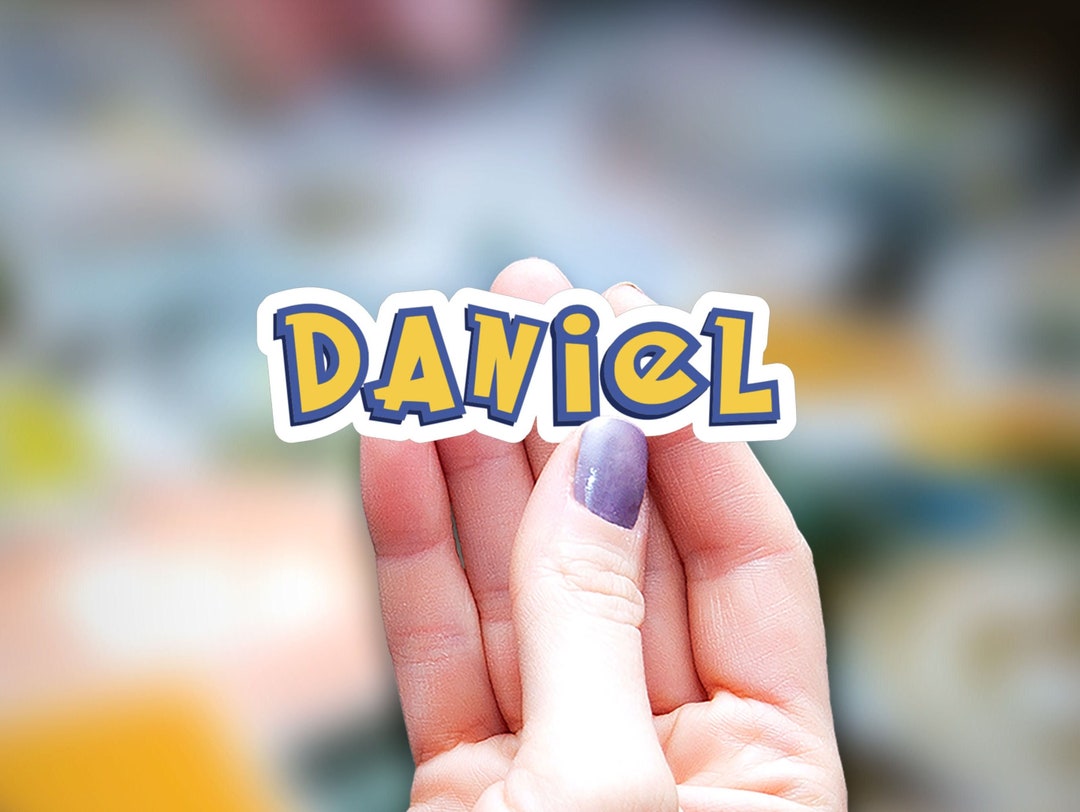 Gamer Name Sticker, Kids Name Sticker, Name Sticker for Kids, Water ...