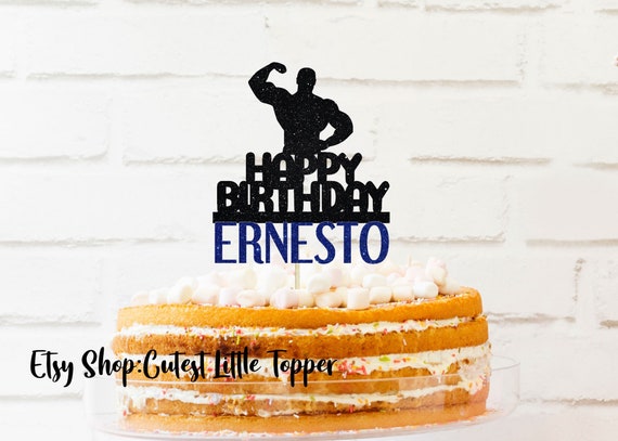 Personalized Birthday Cake Topper Birthday Cake Topper Body - Etsy