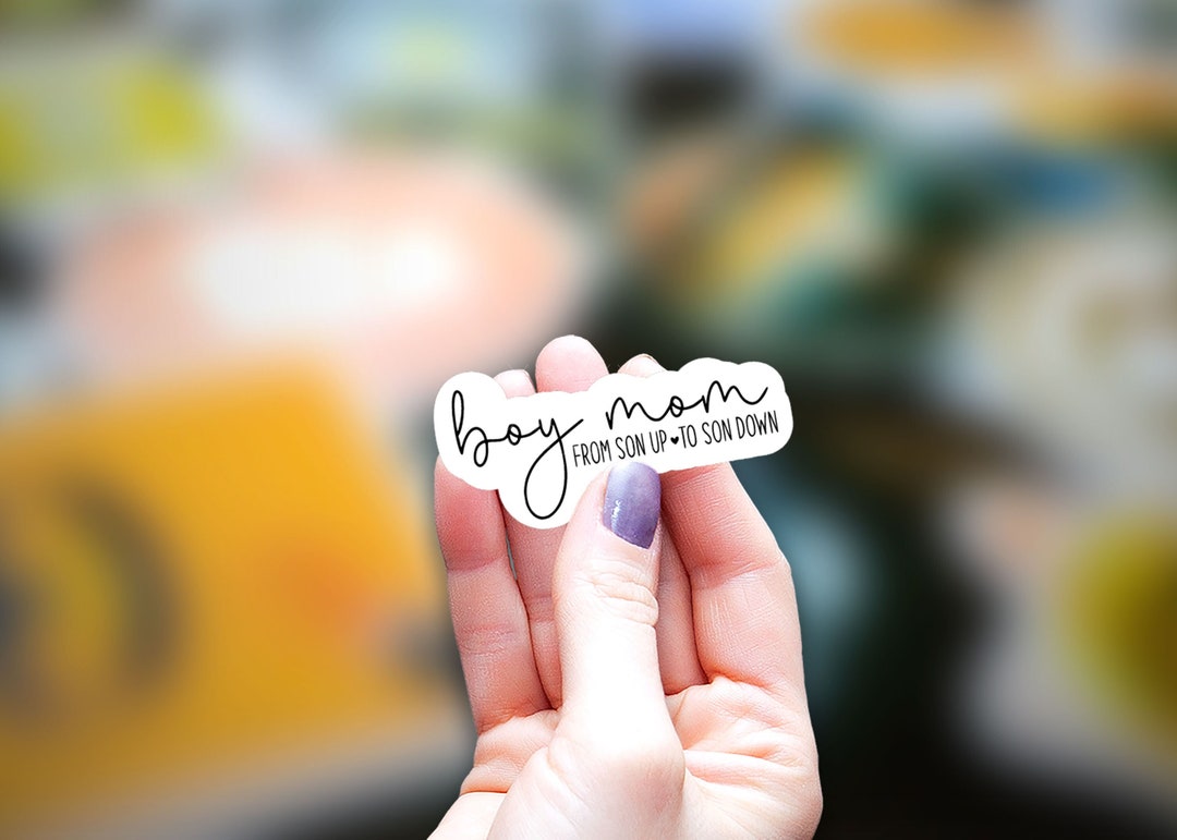 Boy Mom Sticker, Kindle Stickers, Mom Sticker, Journal Stickers ...