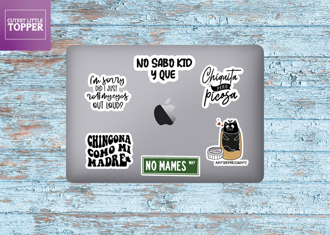 No Sabo Kid Y Que Sticker, Funny Sticker, Mexican Mom Sticker, Latina ...