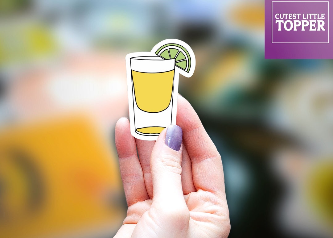Tequila Shot Sticker, Kindle Sticker, Tequila Sticker Mexican Phrases ...