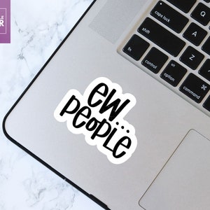 Eww People Sticker, Aesthetic Sticker, Funny Sticker, Introvert Sticker ...